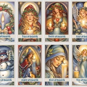 Christmas Tale Tarot Deck. - Etsy