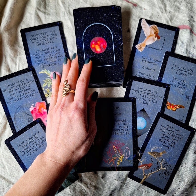 Daily Affirmation Cards – 55 Cards of Wisdom, Positivity, and Inner ...