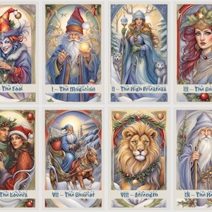Christmas Tale Tarot Deck. - Etsy