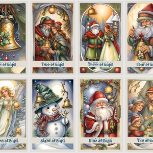 Christmas Tale Tarot Deck. - Etsy