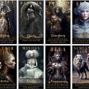 Oracle of Mythical Creatures Cards. Mythic Monsters and Divine ...