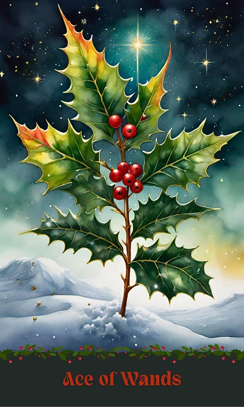 Christmas Fantasy World Tarot Deck – 78-card Holiday Tarot - Etsy