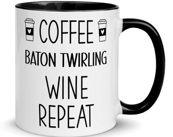 Baton Coffee Mug - Etsy
