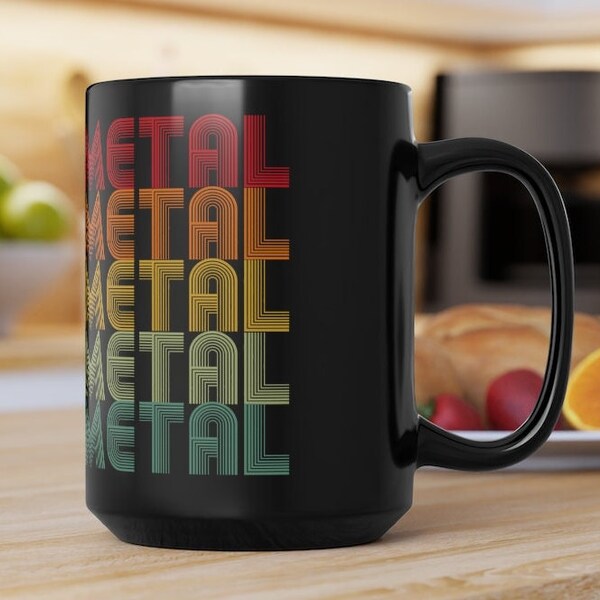 Metal Mug - Etsy