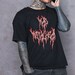 Custom Death Metal T-shirt, Choose Your Own Text. Metal Font, Heavy ...