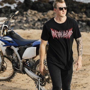 Custom Death Metal T-shirt, Choose Your Own Text. Metal Font, Heavy ...
