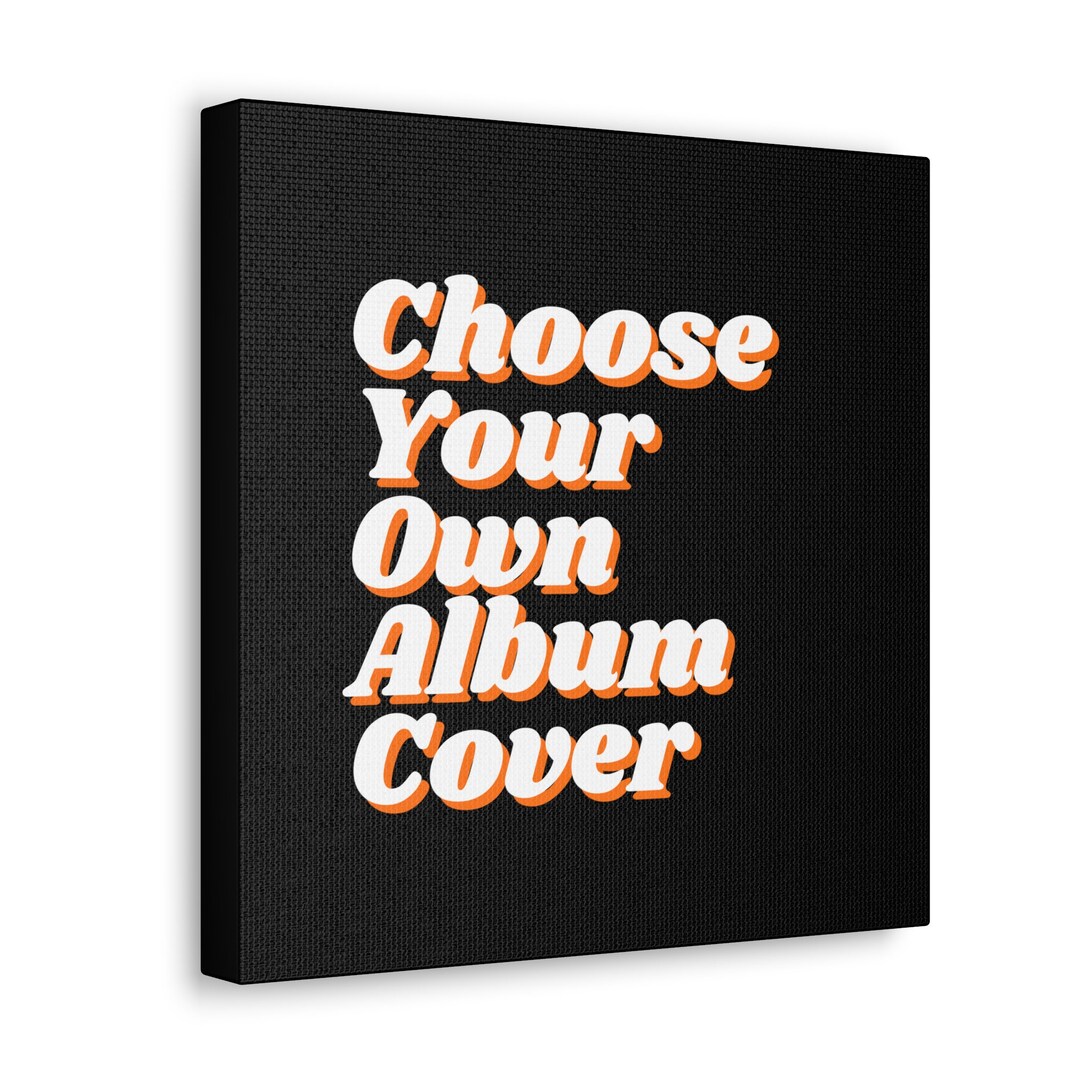 Choose Your Album Cover, College Dorm Decor, Anniversary Gift for Him ...