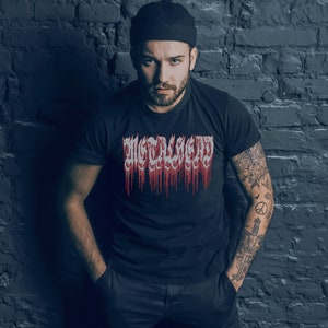 Custom Death Metal T-shirt, Choose Your Own Text. Metal Font, Heavy ...