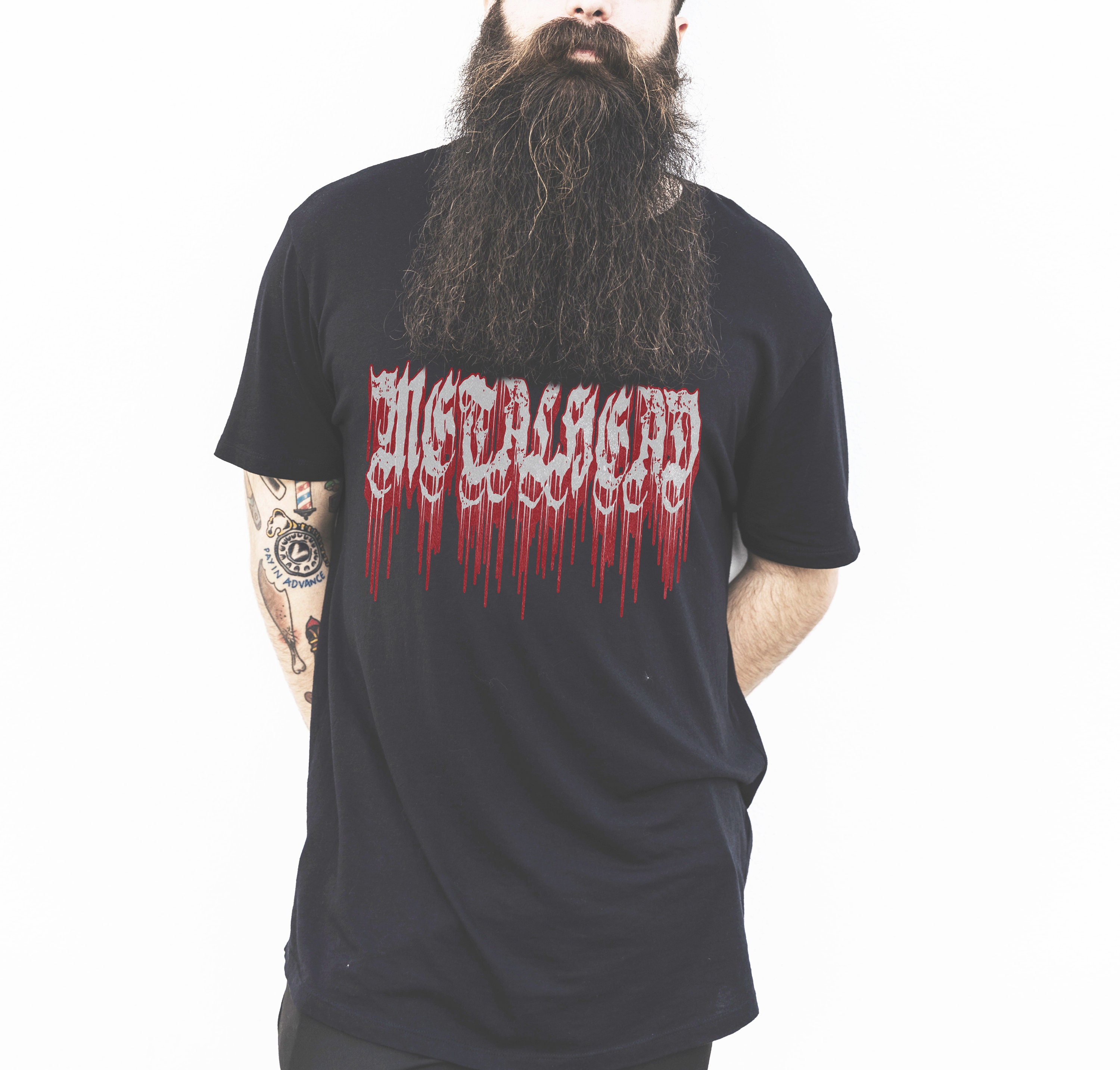 Custom Death Metal T-shirt, Choose Your Own Text. Metal Font, Heavy ...