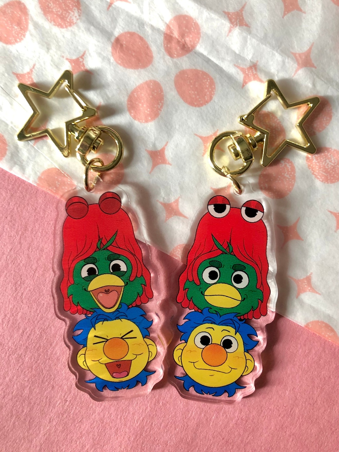 DHMIS Three of Us Acrylic Keychain Charm Dont Hug Me Im - Etsy