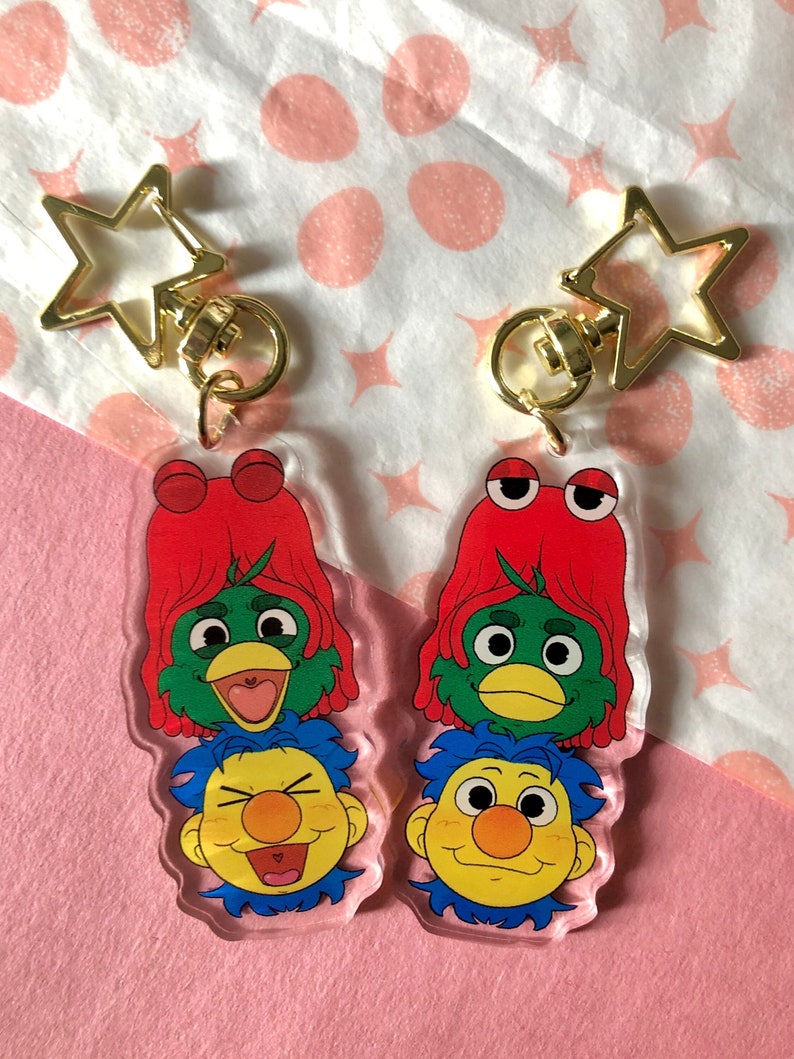 DHMIS Three of Us Acrylic Keychain Charm Dont Hug Me Im - Etsy