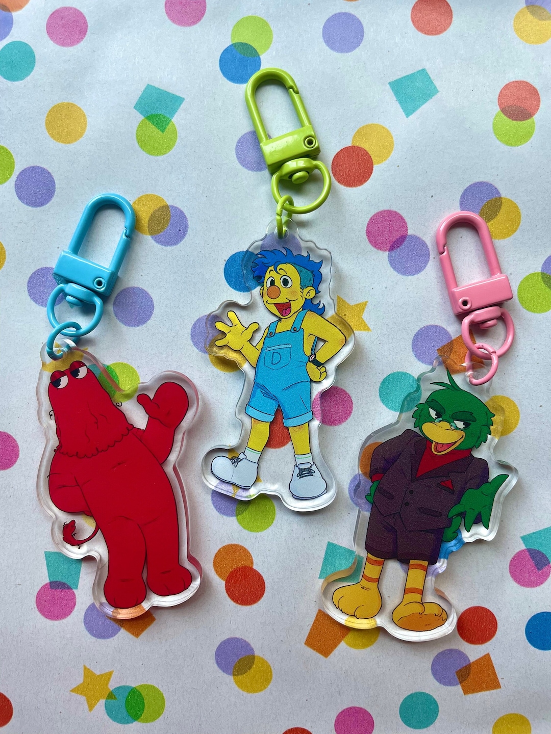 DHMIS | Dont Hug Me I'm Scared Acrylic Keychain Charms V.2 - Etsy