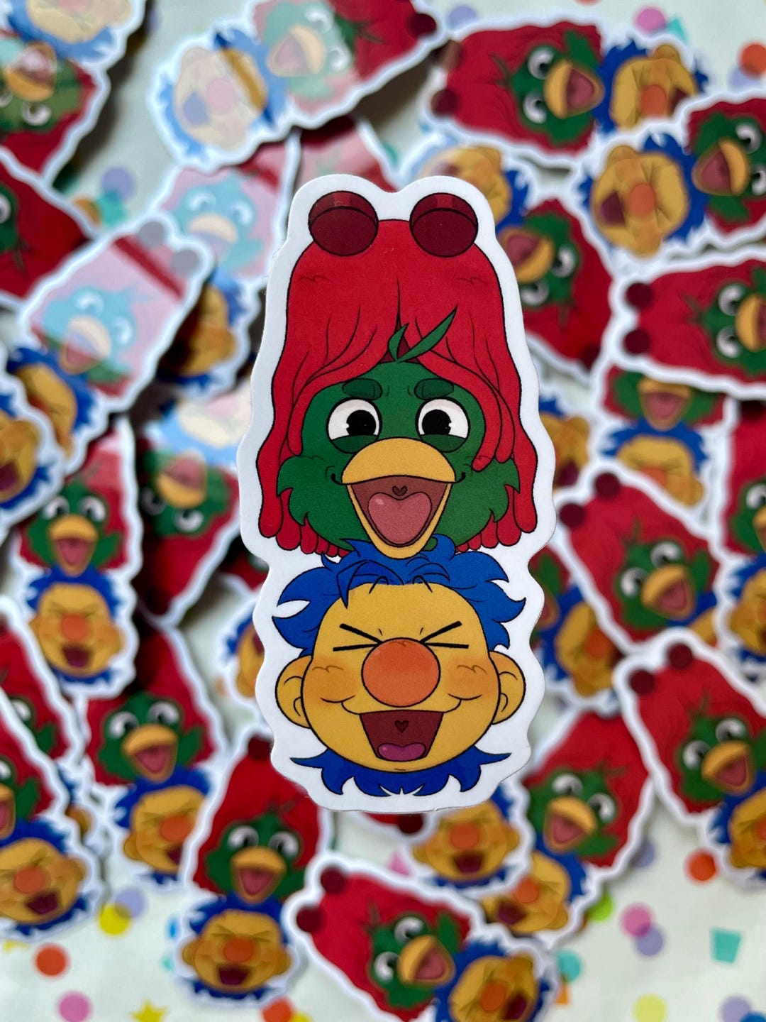 DHMIS | Three of Us 3" Dont Hug Me Im Scared Vinyl Sticker - Etsy