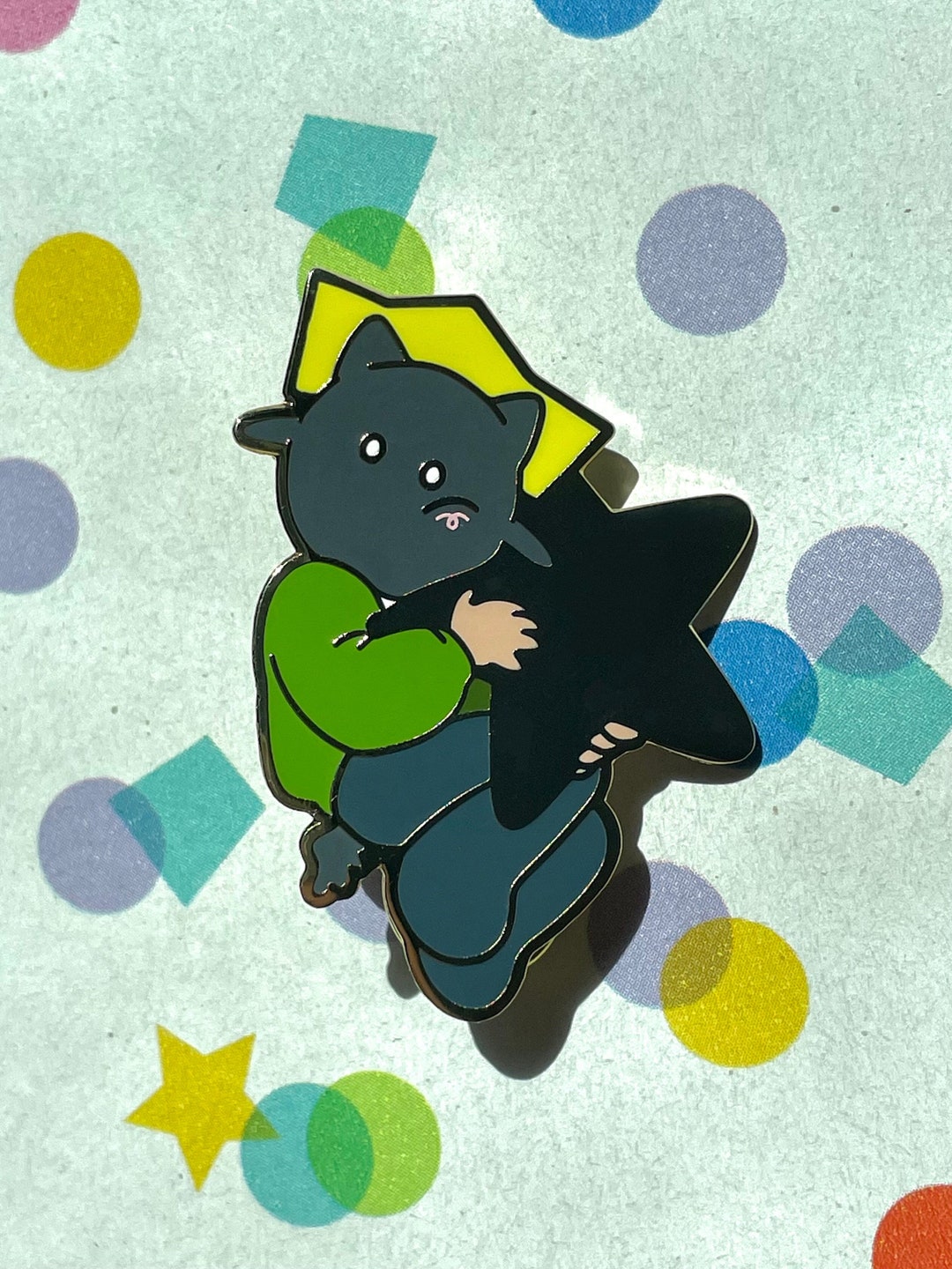 Goop | Clinging to the Star Enamel Pin - Etsy