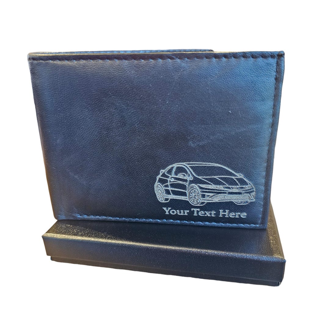 Civic Type R FN2 Personalised Leather Wallet - Etsy