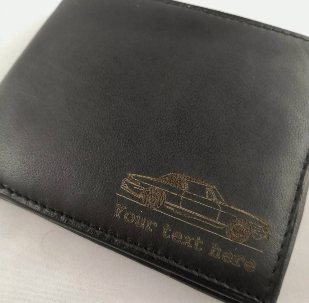 Triumph Stag Personalised Leather Wallet - Etsy