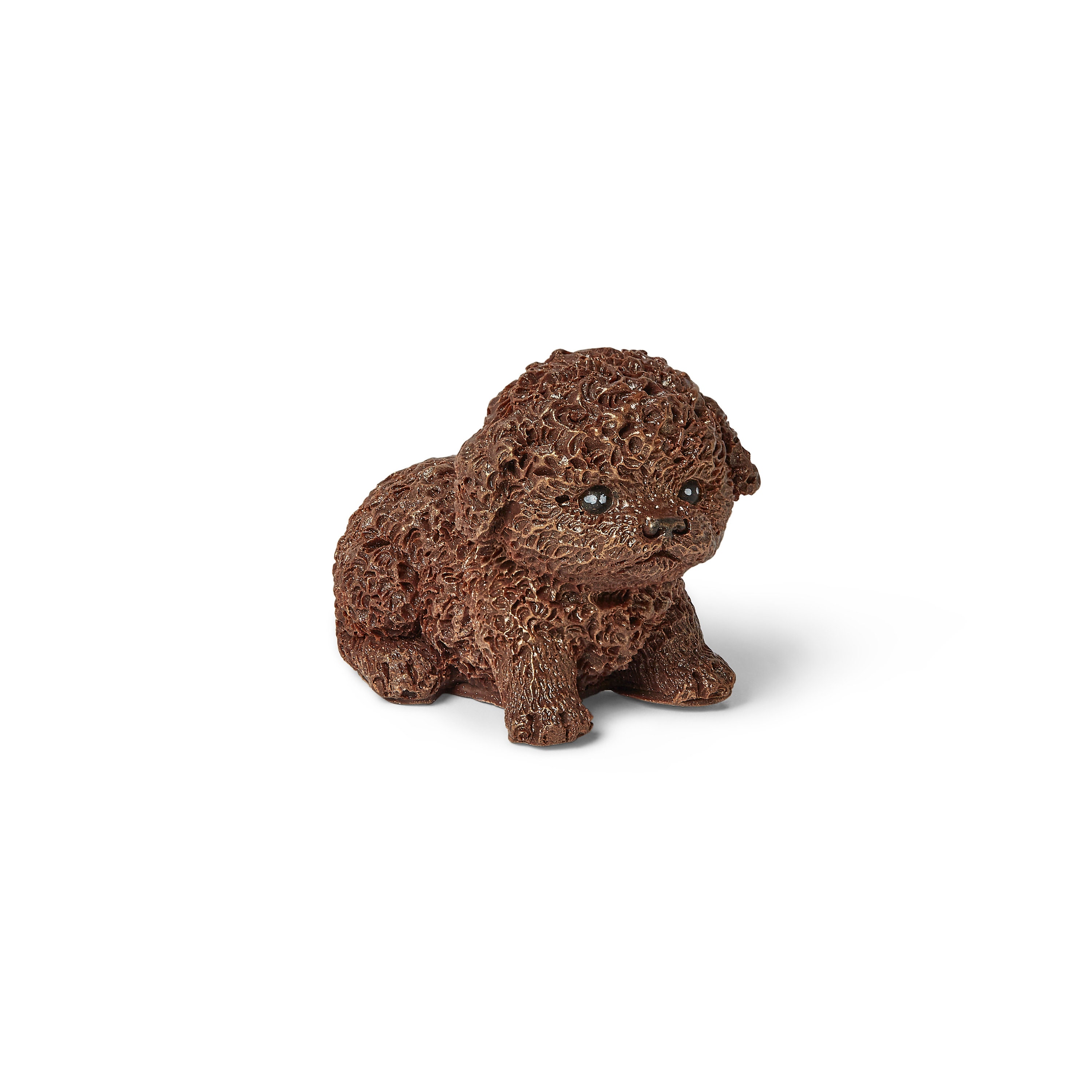 Small Solid Chocolate Teddy Dog - Etsy UK