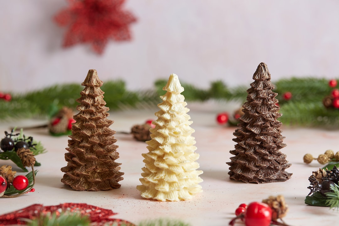 Solid Chocolate Christmas Tree - Etsy