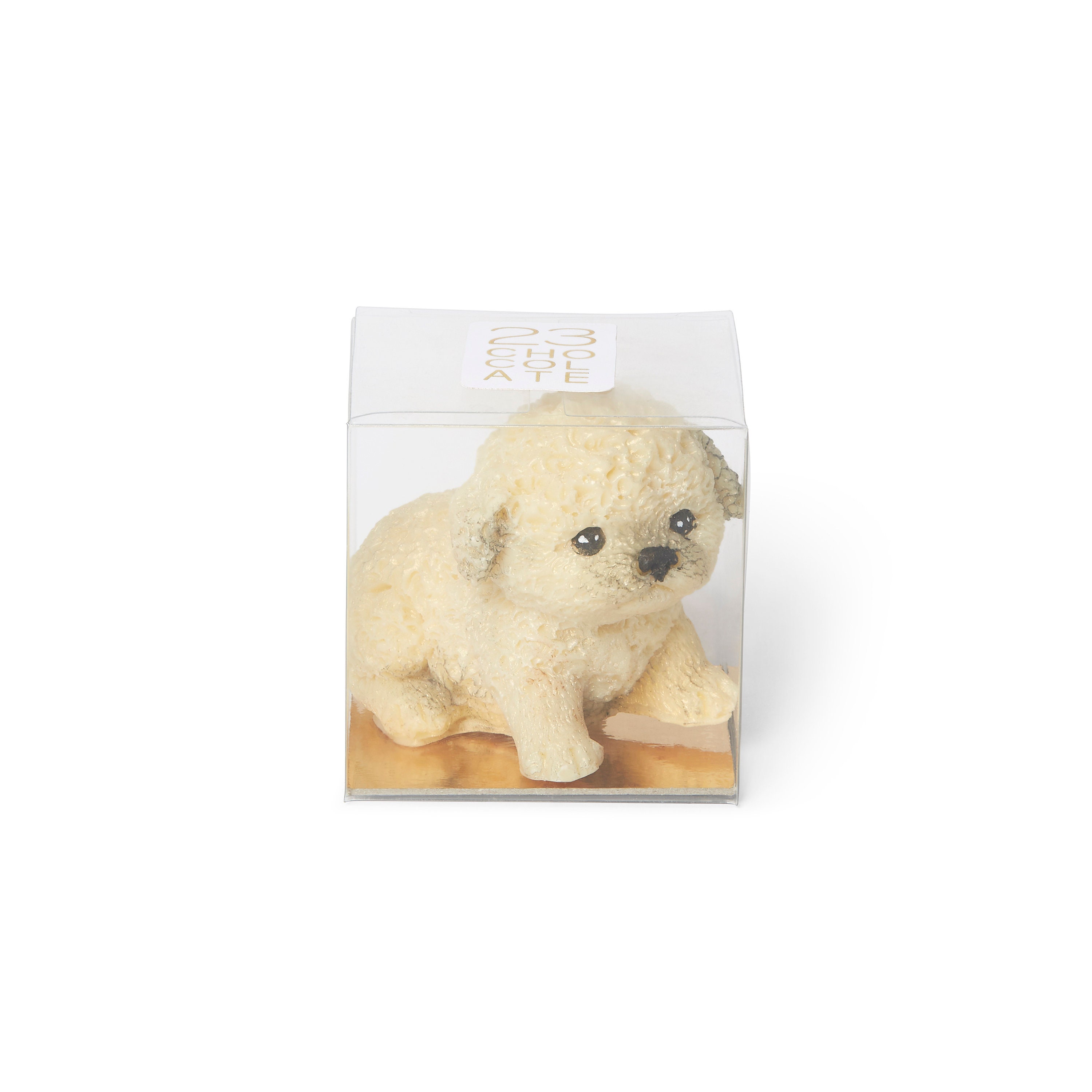 Small Solid Chocolate Teddy Dog - Etsy UK