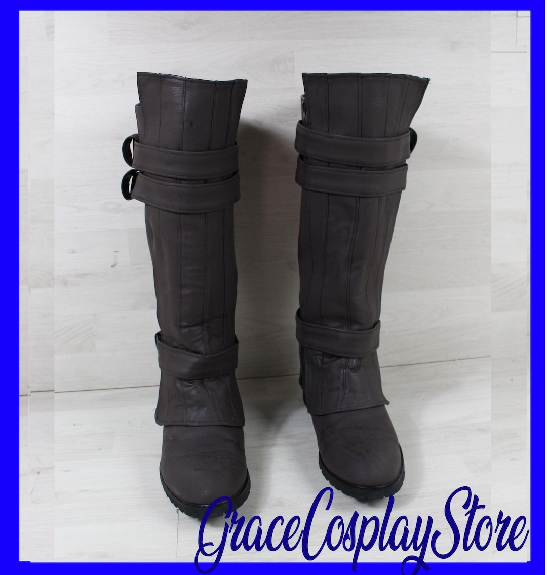Anakin Skywalker Boots - Custom-made Faux Leather Anakin Skywalker ...