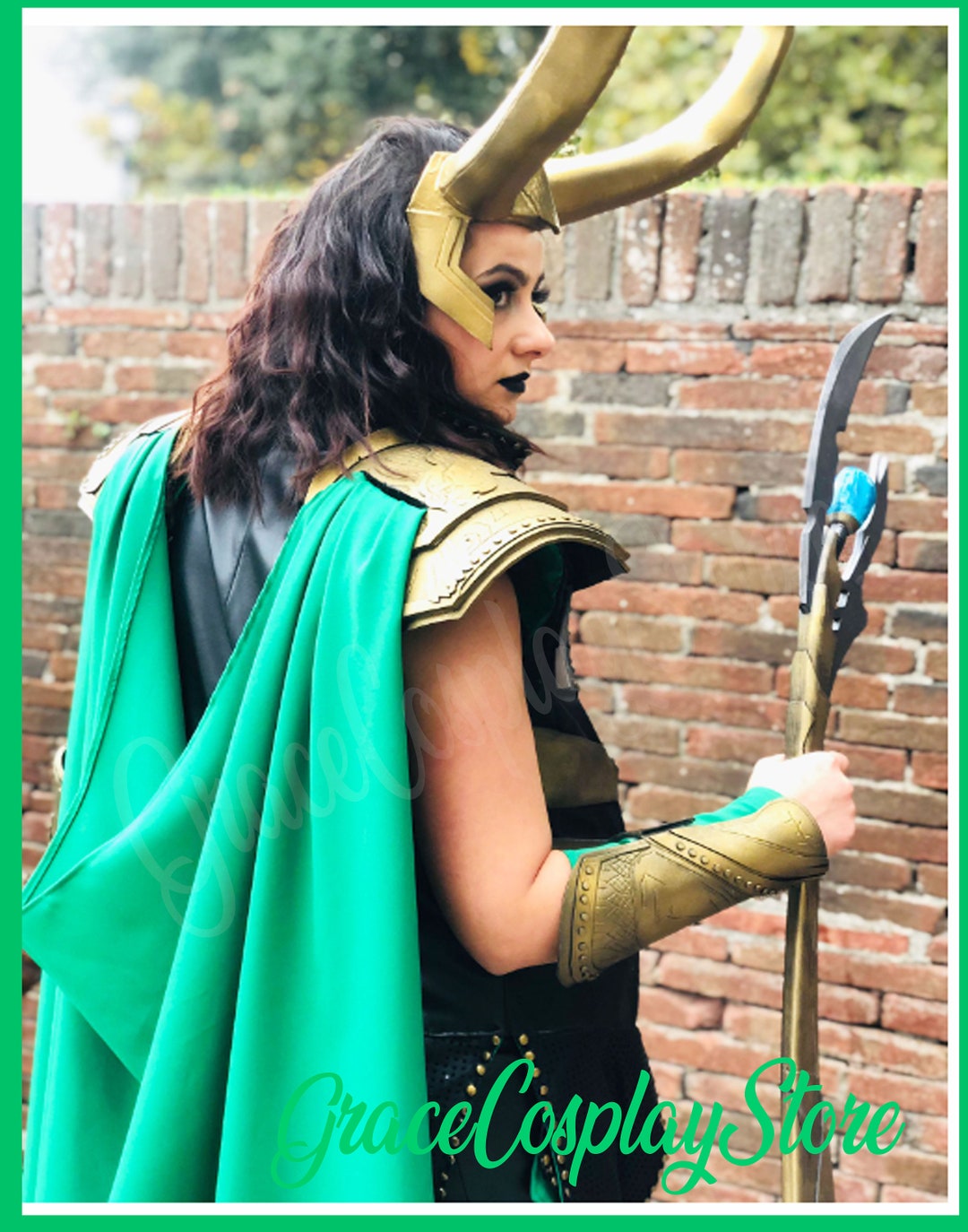 LOKI Pauldron Cape Loki Avengers Shoulders in Eva Foam and Cape - Etsy ...