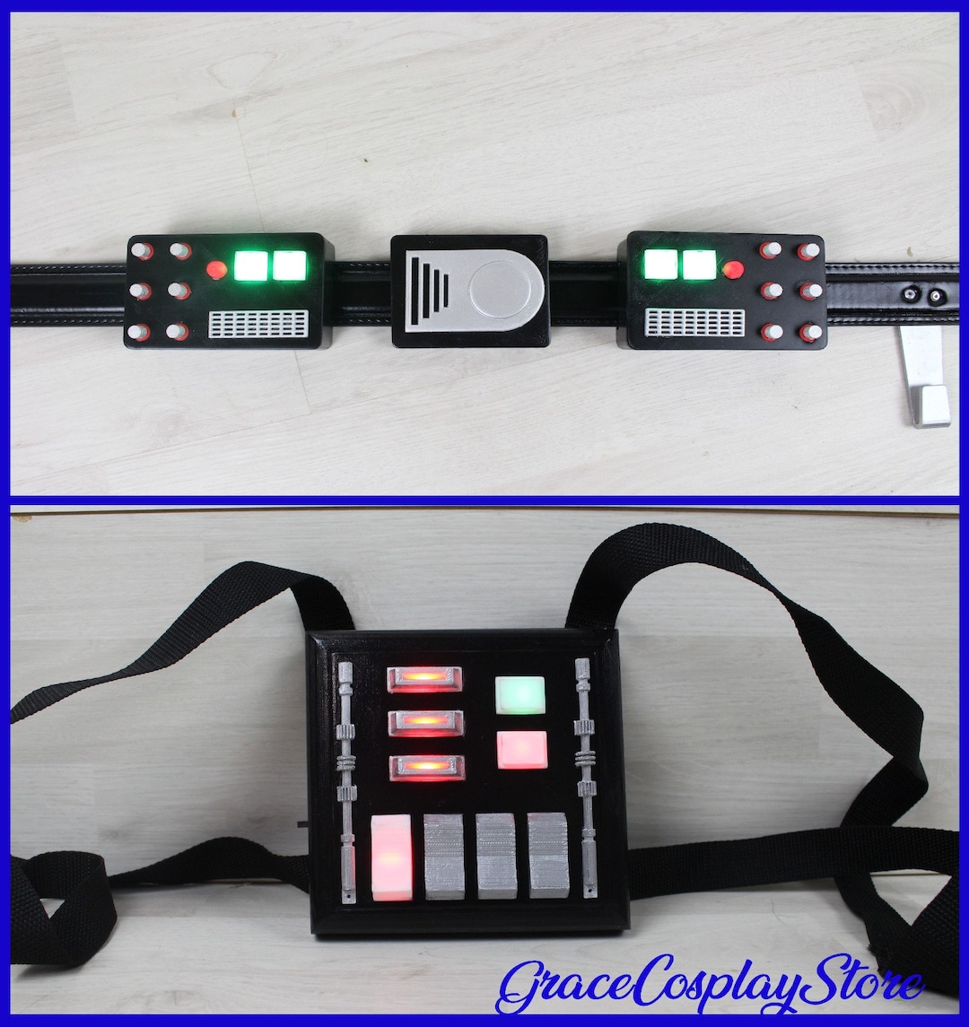 Bundle Chest Box + Belt Darth Vader - Etsy