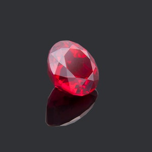 Lab Grown Red Ruby, Hydrothermal Oval Loose Gemstone, Red Ruby, 5*7mm ...