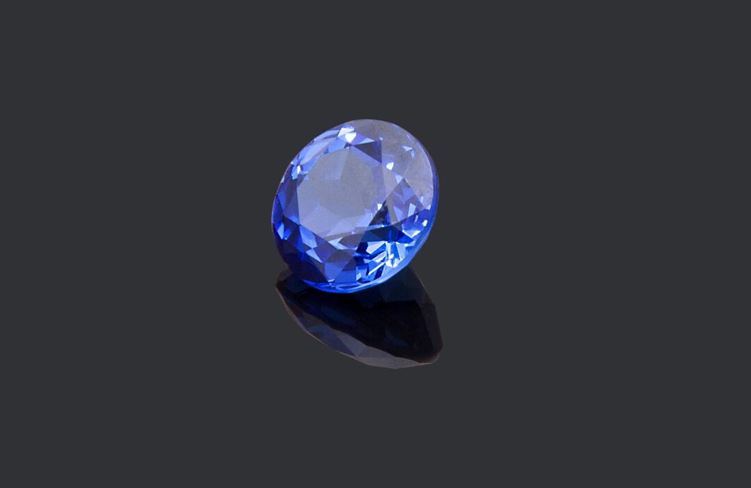 Lab Grown Blue Sapphire, Hydrothermal Round Loose Gemstone,round Blue ...