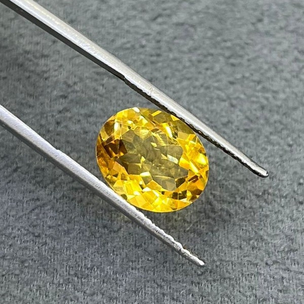 Yellow Citrine Stone - Etsy