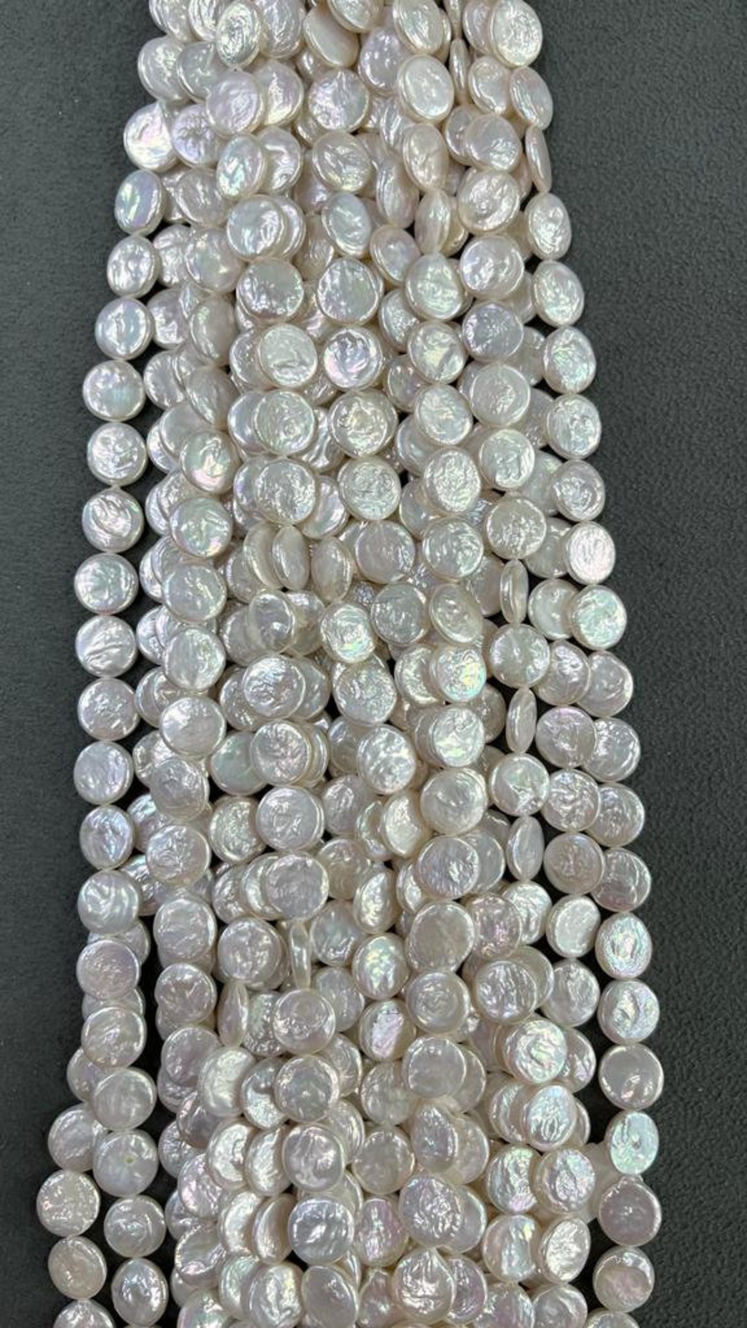 Superior Quality Natural White Pearl , Round Shape , Freshwater Pearls ...