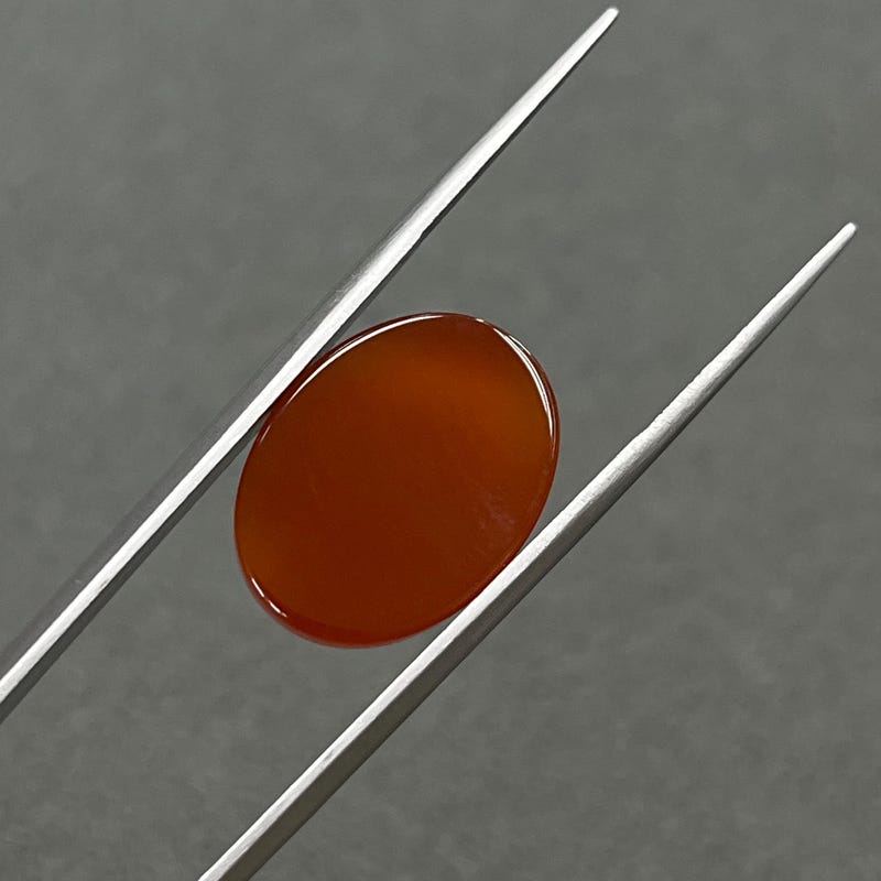 Flat Gemstone Beads - Etsy