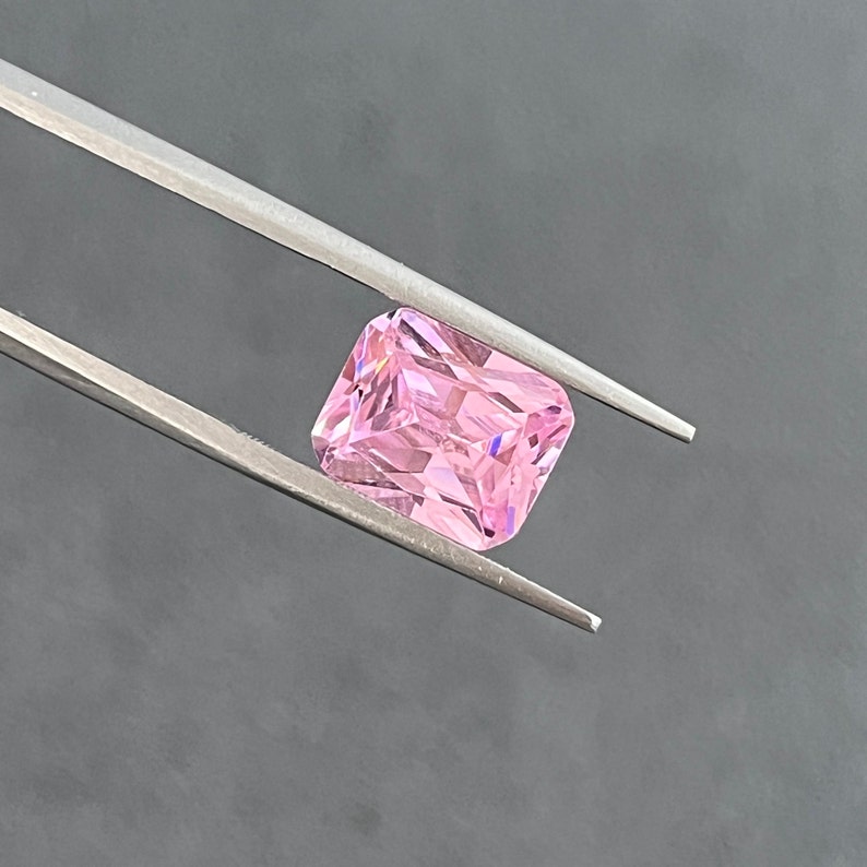 Octagon Princess Cut Pink Color, Cubic Zirconia (CZ), Octagon Princess ...