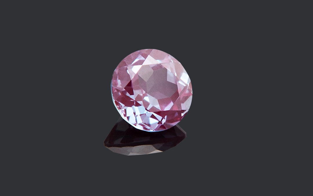 Lab Grown Round Alexandrite, Hydrothermal Round Loose Gemstone ...
