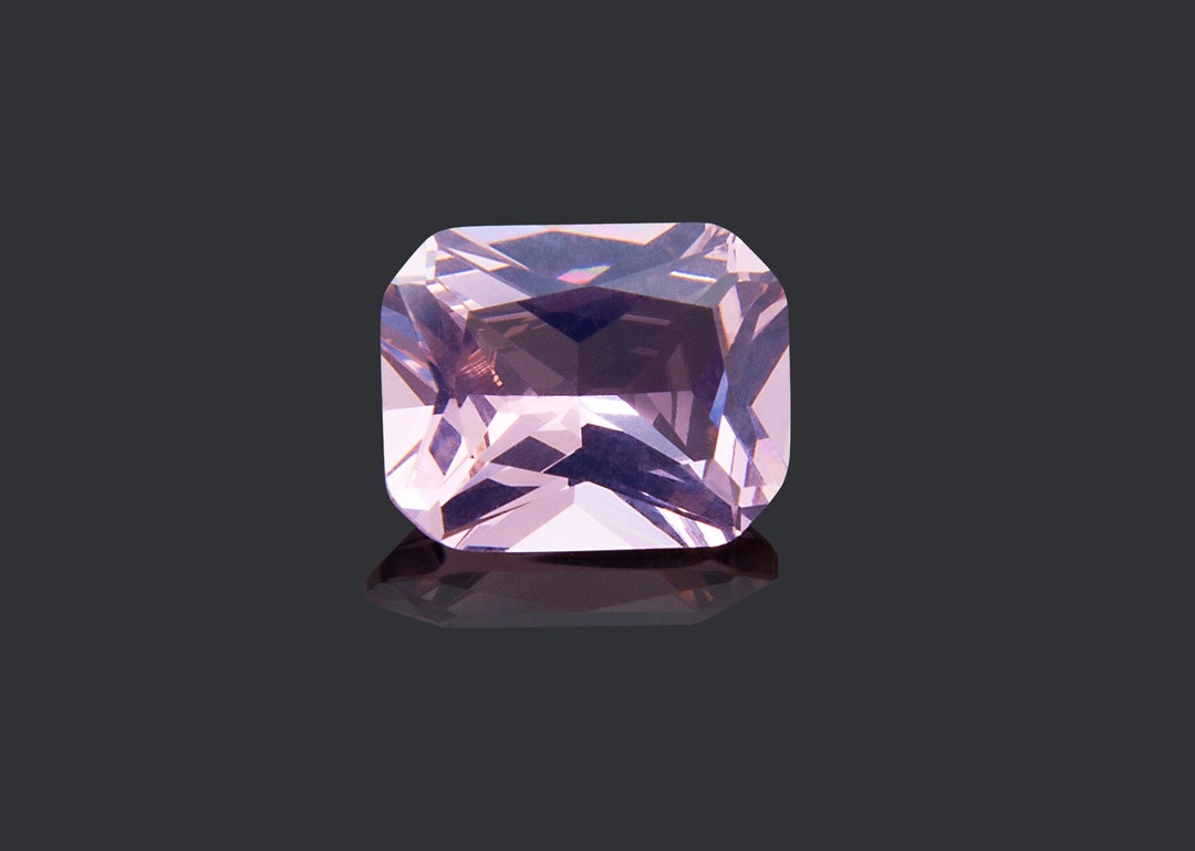 Octagon Princess Brilliant Cut Pink Morganite ,nano Crystal Gemstones ...