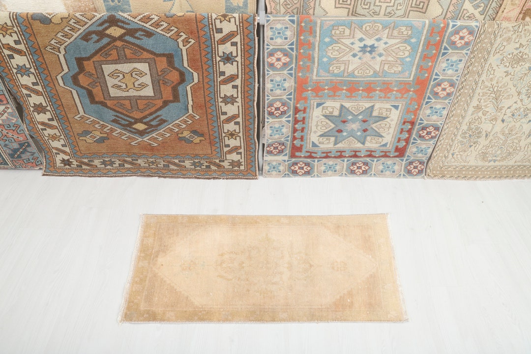 2x4 Old Rug, Vintage Rug, 2x4 Turkish Rug, Door Mat Rug, Small Rug ...