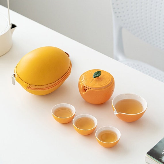 Portable Tea Set Travel Tea Set Chinese Tea Set Porcelain - Etsy