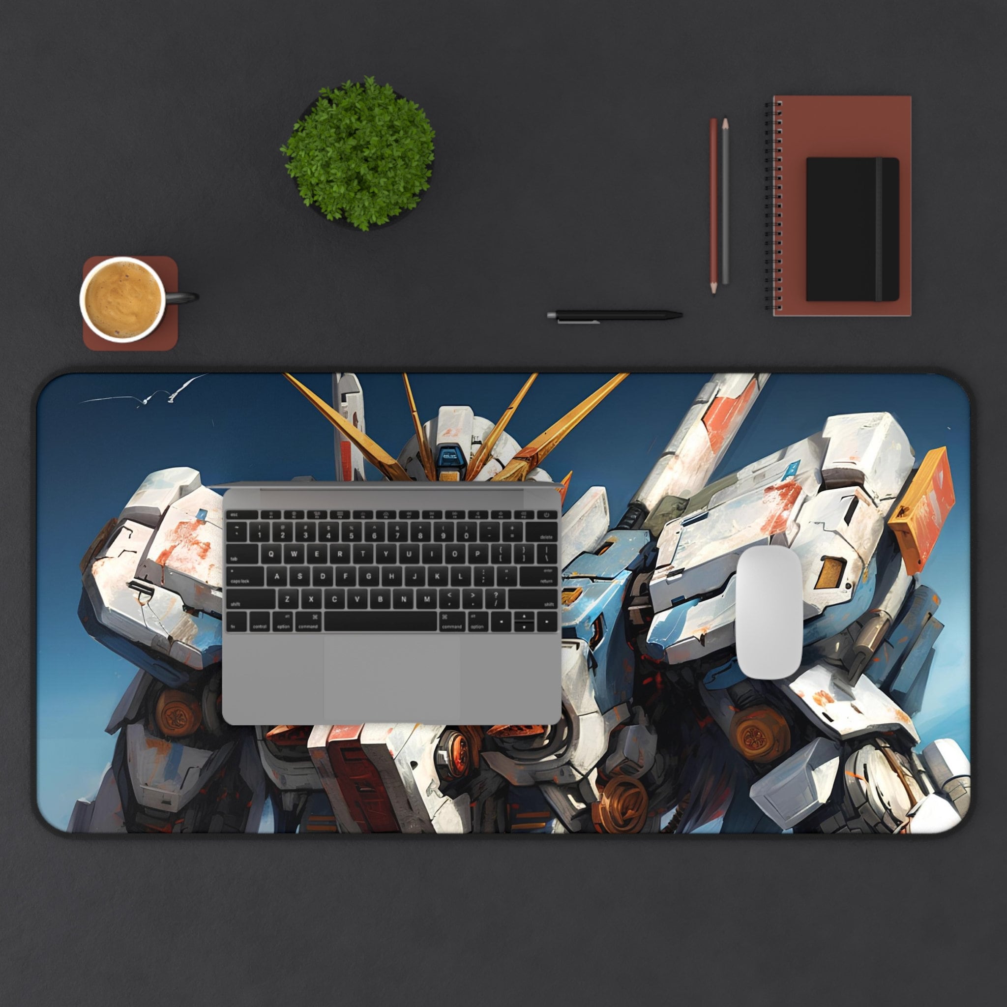 Gundam Desk Mat Japanese Gaming Desk Pad Japan Asian Mouse Mat Anime ...
