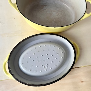 50s Cast Iron Cocotte DOUFEU Cousances France 12 Inches, French Cooking ...