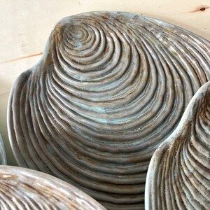 French VALLAURIS Ceramic Shell Plate by Dominique Guillot 1960, Vintage ...