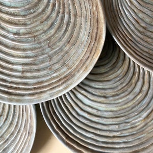 French VALLAURIS Ceramic Shell Plate by Dominique Guillot 1960, Vintage ...