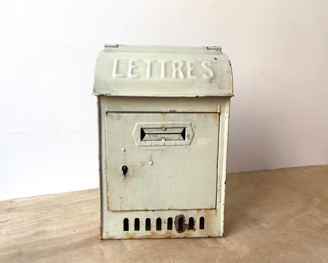 Parisian Mailbox of the 50s, Vintage French Letterbox - Etsy