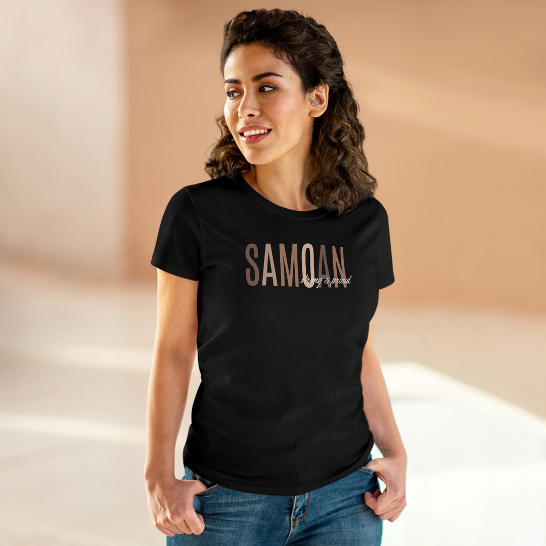 Samoan Strong and Proud Samoan Shirt, Polynesian Shirt, Pacific ...