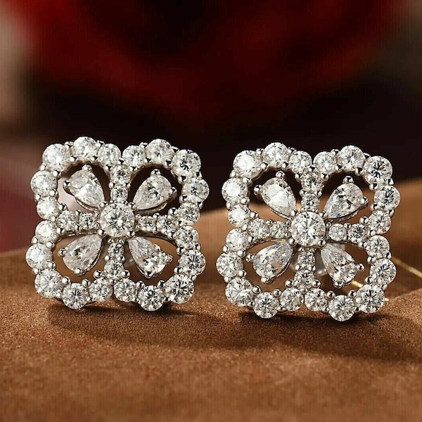 Diamond Earrings - Etsy