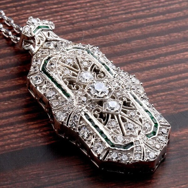 Art Deco Necklace - Etsy