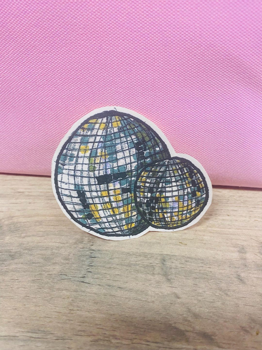 Hand Drawn Taylor Swift Disco Ball Sticker - Etsy