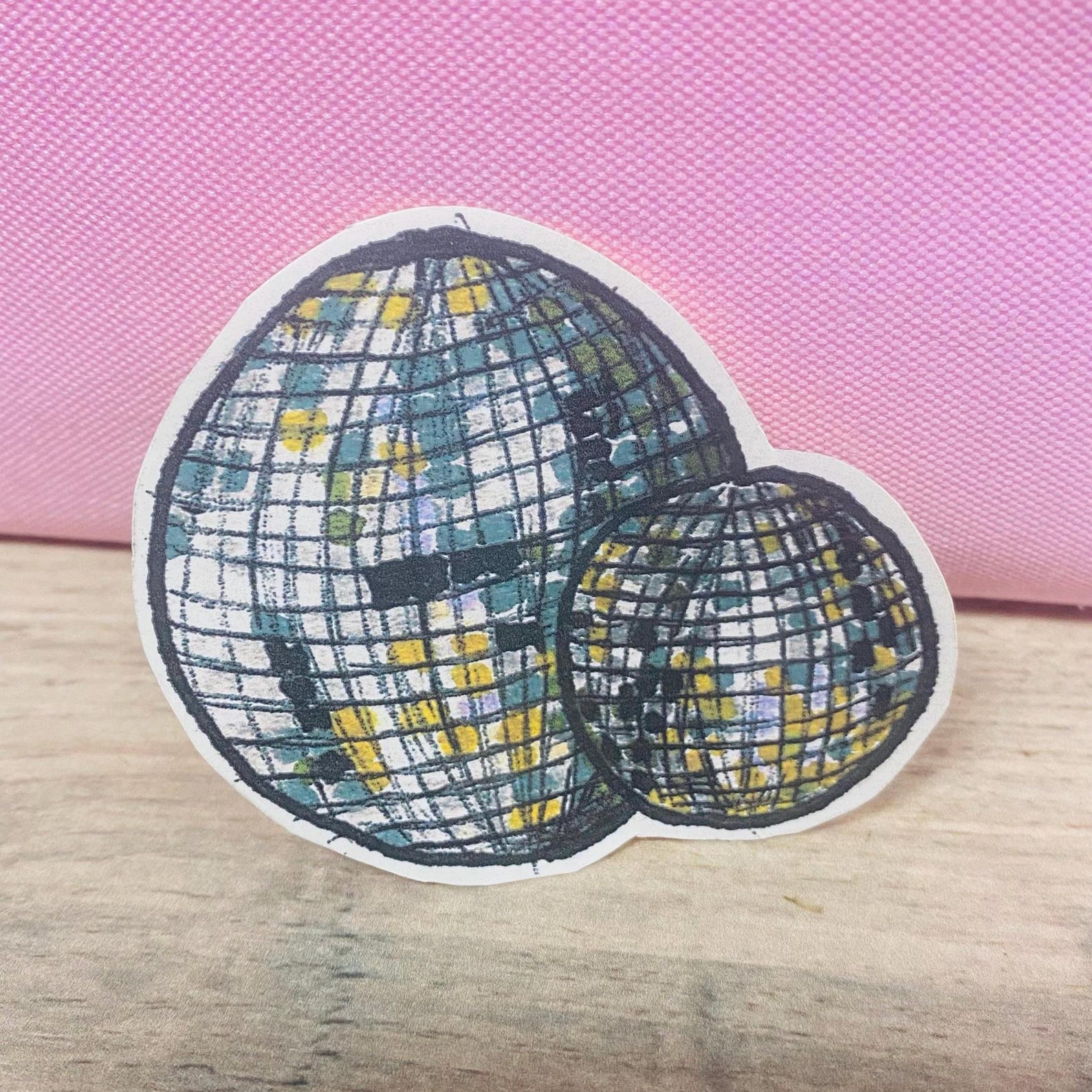 Hand Drawn Taylor Swift Disco Ball Sticker - Etsy