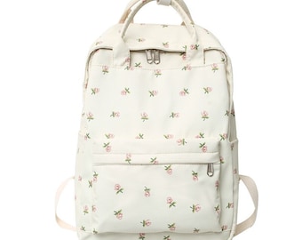 Floral Backpack - Etsy