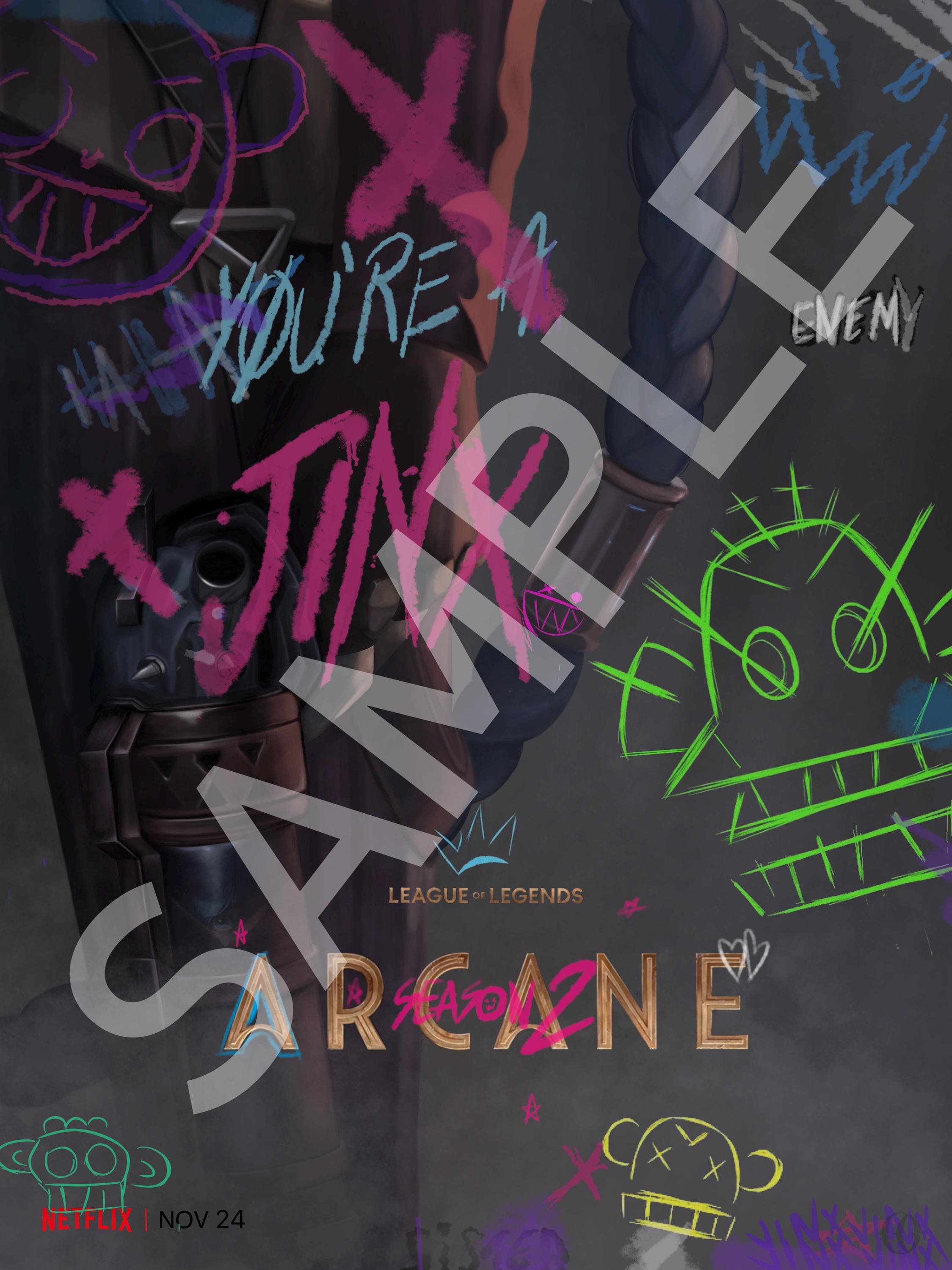 Poster of Jinx (jinxed Version) - Etsy