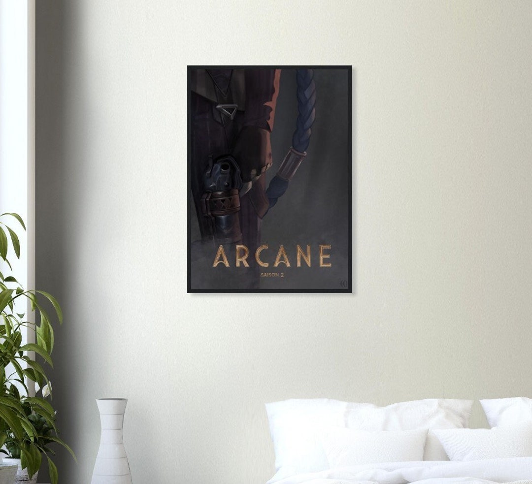 Poster of Jinx arcane - Etsy