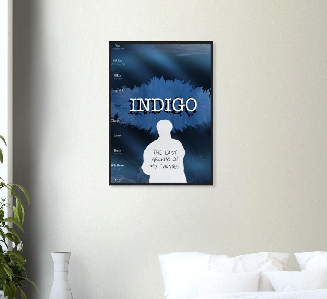 RM Indigo Poster - Etsy